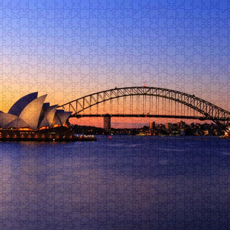 Sydney Opera House, Sydney ~ 1000 Piece Puzzles - Made in Australia
