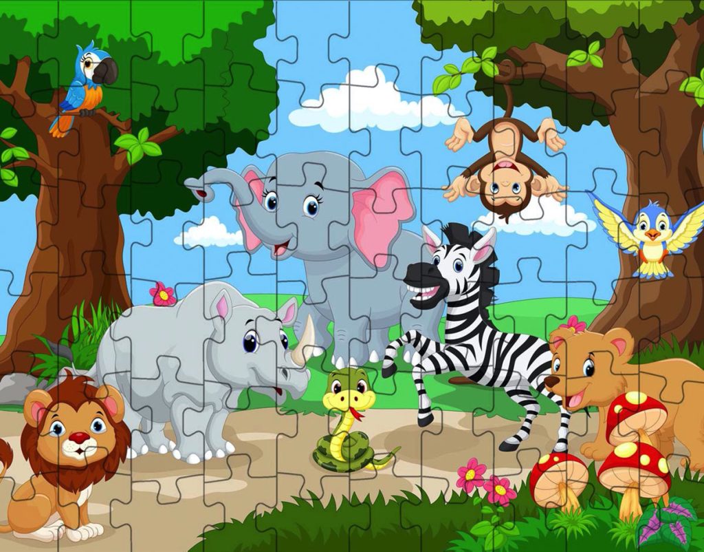 Animal Puzzle ~ Kids Puzzles - 12 to 1000 Pieces - Made in Oz