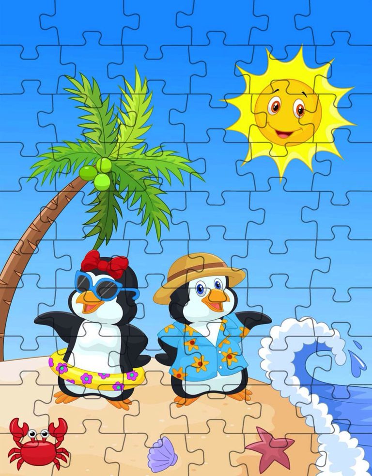 Penguin Jigsaw Puzzle ~ Kids Puzzles - 12 to 1000 Pieces - Made in Oz