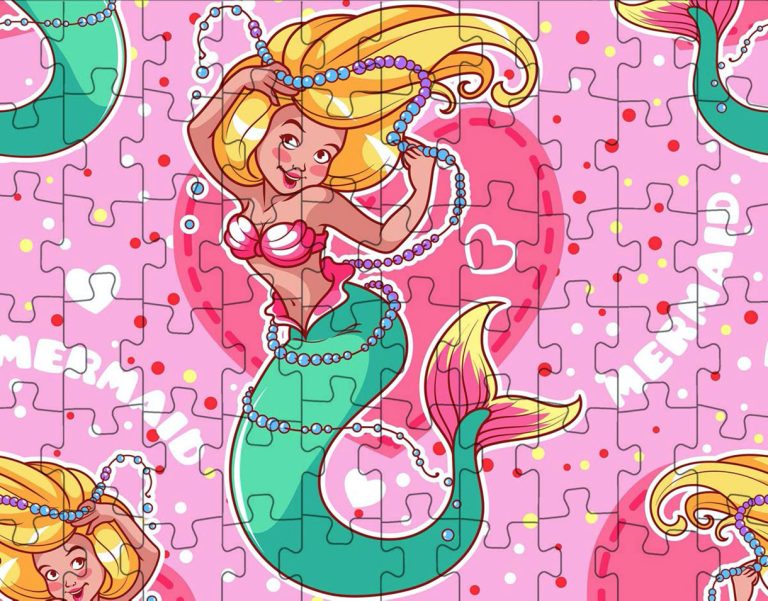 Mermaid Kids Puzzle ~ Kids Puzzles - 12 to 1000 Pieces - Made in Oz