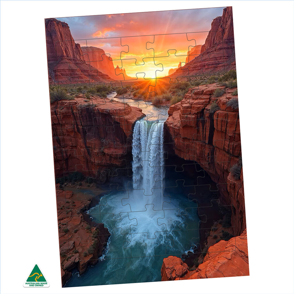50 Piece Tray Puzzle - 29cm x 42cm (A3) – Vertical - Made in Australia